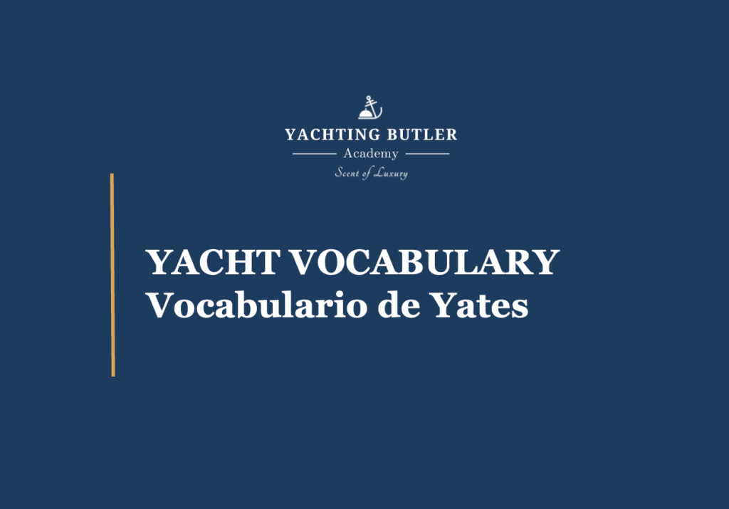 ENGLISH – Yacht Vocabulary – YBA